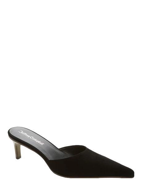 Jeffrey Campbell Claudina Mule - Black Suede