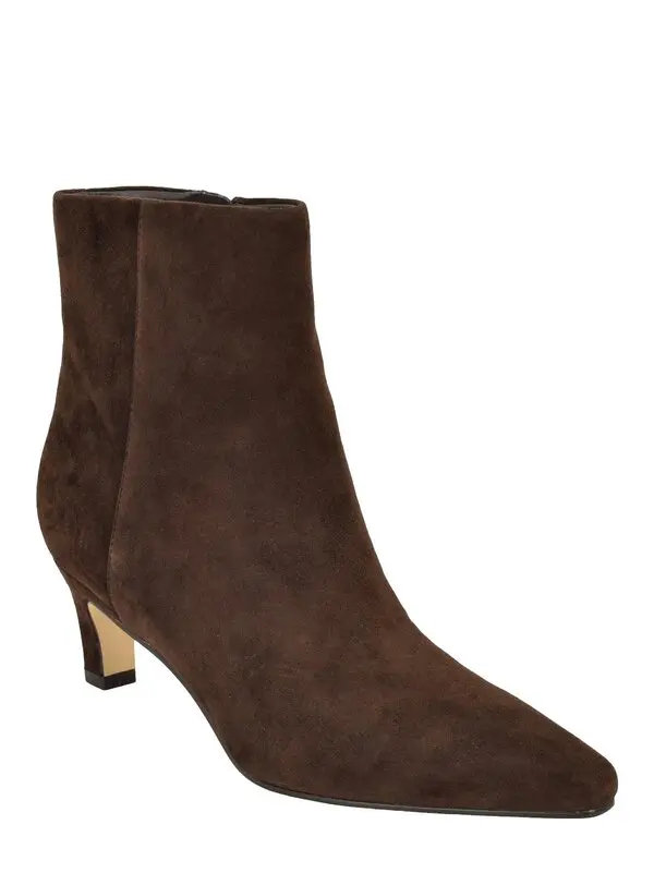 Calvin Klein Promise Kitten Heel Bootie - Brown