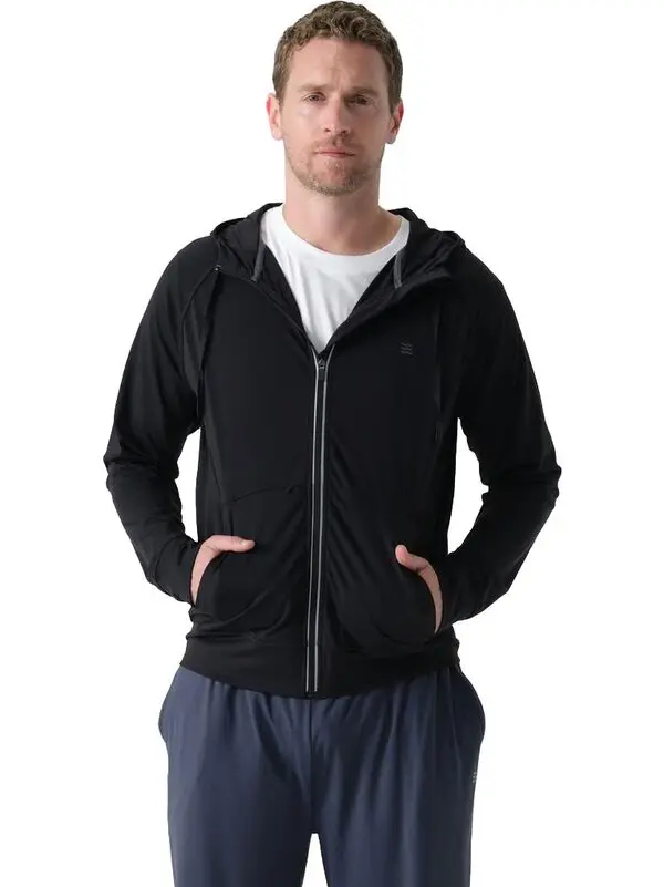 FIELDSHEER Everyday Full Zip Hoodie - Black