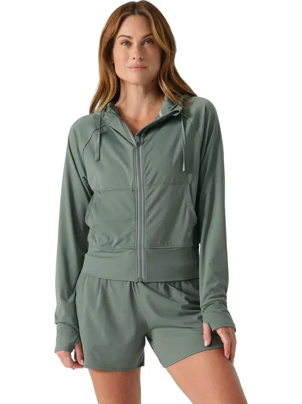 FIELDSHEER Everyday Full Zip Hoodie - Green