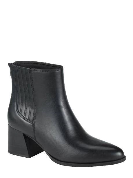 BARETRAPS Biana Block Heel Bootie - Black Smooth