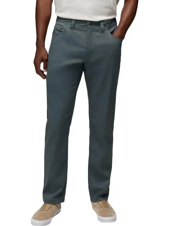 Prana Stretch Zion™ 5-pocket Tapered Pants - Grey Blue