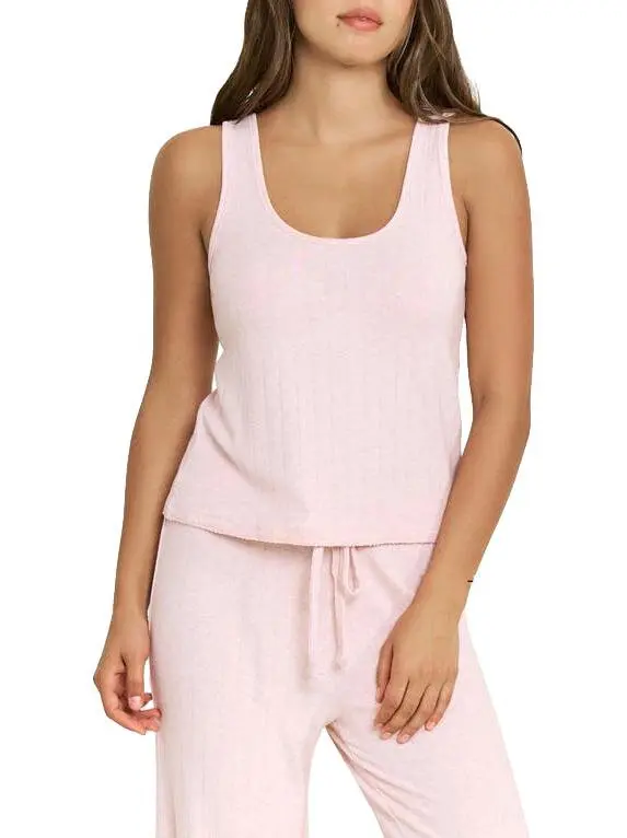 Honeydew Intimates Modal Rib Lounge Tank - Heather Rose Quartz