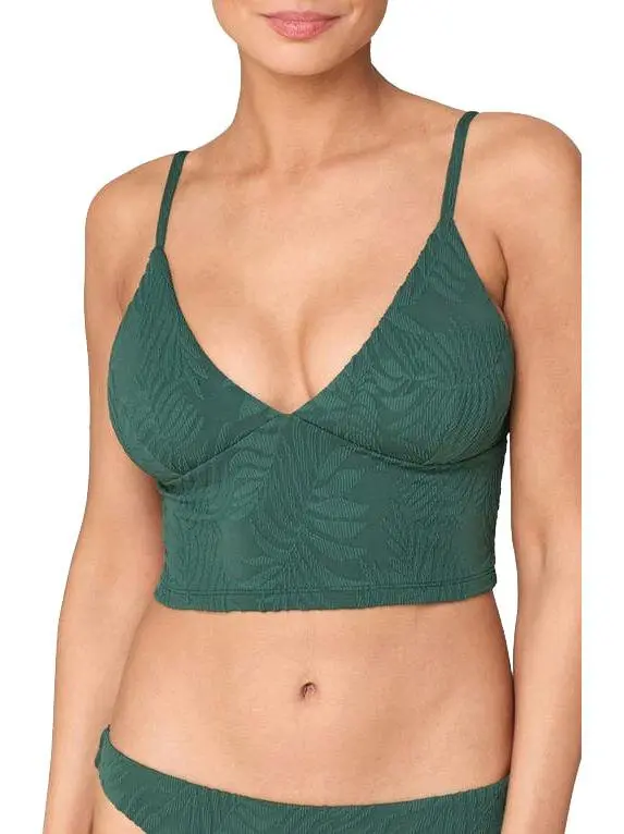 ANDIE The Lanikai Tankini Top - Pine