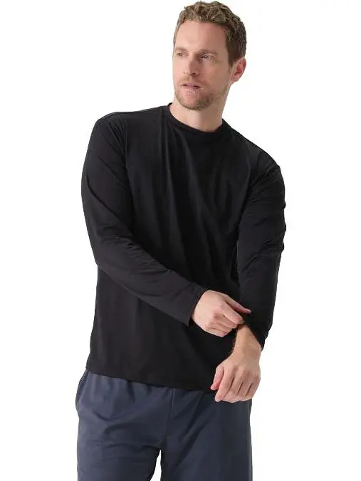 FIELDSHEER Dricomfort Long Sleeve T-shirt - Black