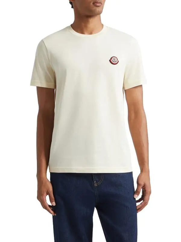 Moncler Cotton Jersey T-shirt - White
