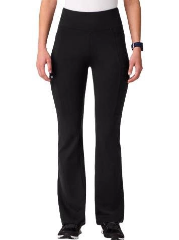 JAANUU Perri Ultra-soft Yoga Scrub Pants - Black
