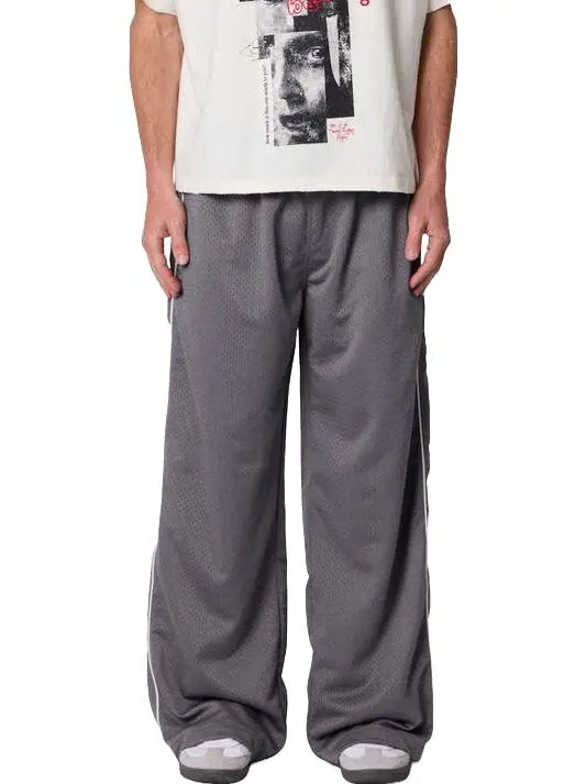 Mnml Sport Mesh Track Pants - Grey