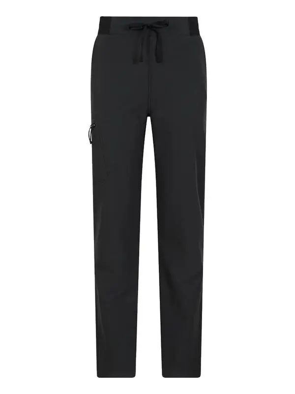 Mountain Warehouse Water-resistant Cargo Pants - Black