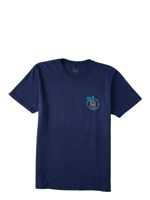 PARTY PANTS Sink N Drink Graphic T-shirt - Navy Blue