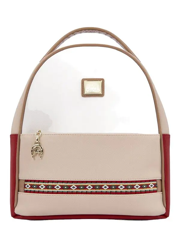 CAVALINHO Twist 207 Backpack - Red/white/beige