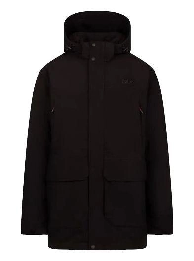 TRESPASS Donahue Dlx Padded Jacket - Black