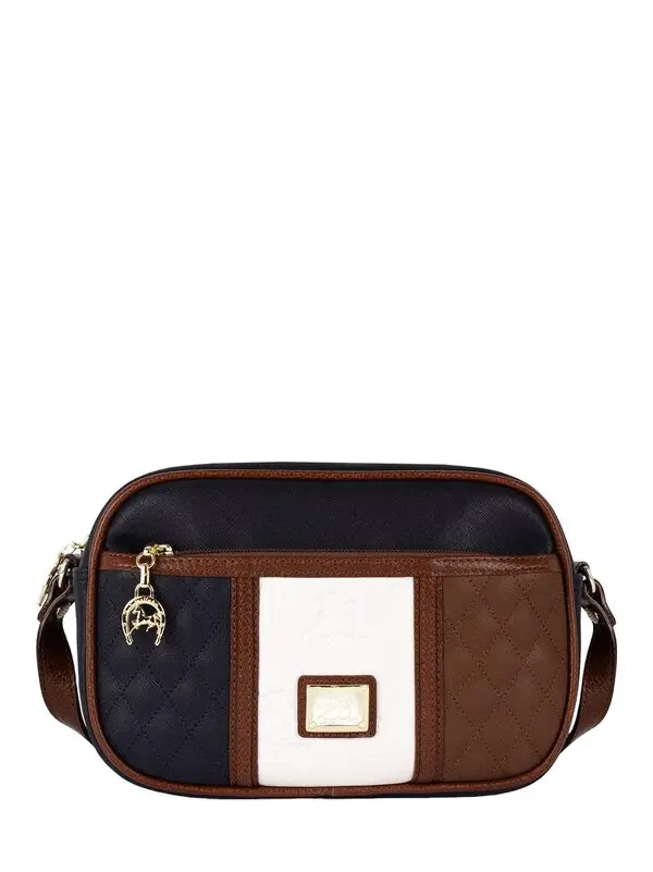 CAVALINHO Sublime Crossbody Bag 511 - Navy/white/brown