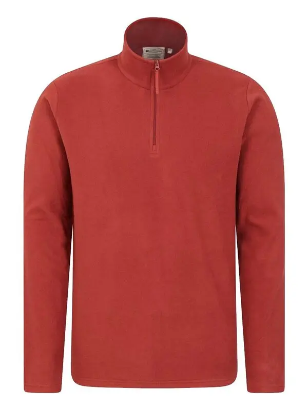 Mountain Warehouse Camber Ii Half Zip Fleece Top - Red