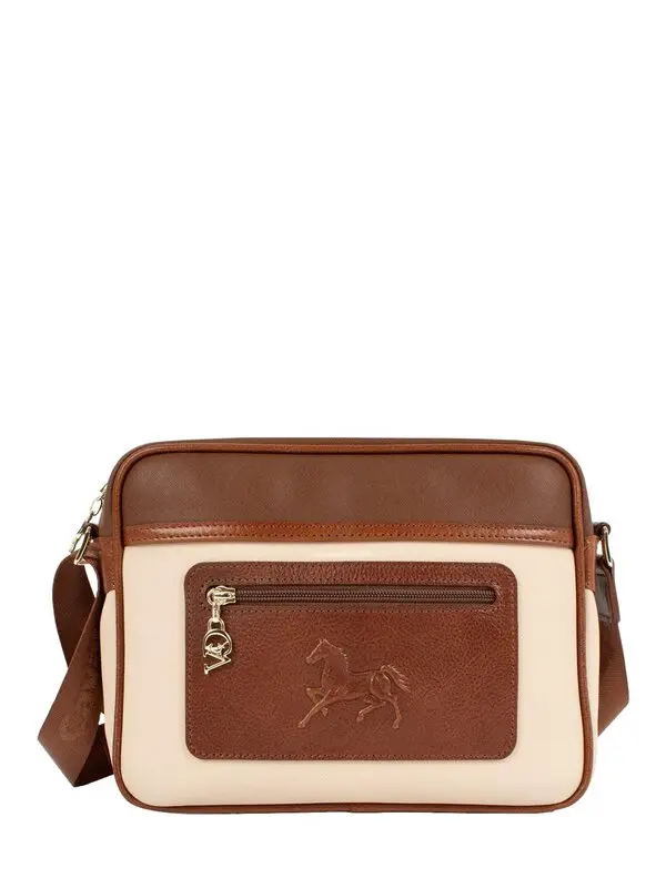 Cavalinho Horse Crossbody Bag - Camel Brown/beige