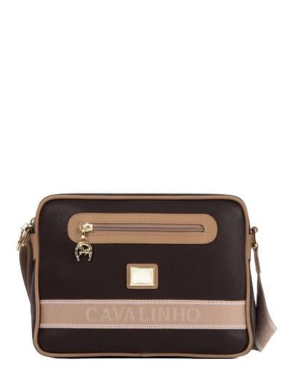 CAVALINHO Crossbody Bag - Brown/beige