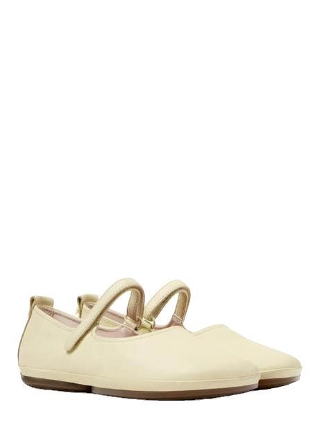 Camper Right Nina Mary Jane Flat - Light Beige