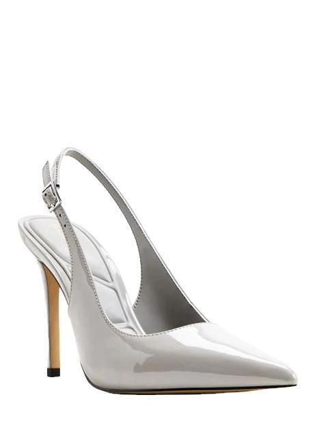 Aldo Stessy 2.0 Pointed Toe Stiletto Slingback Pumps - Light Grey