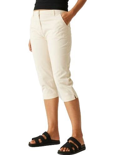 REGATTA Bayletta Capri Trousers - Light Vanilla