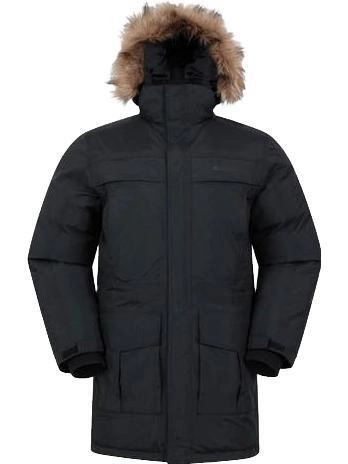 Mountain Warehouse Antarctic Extreme Waterproof Down Parka Jacket - Charcoal