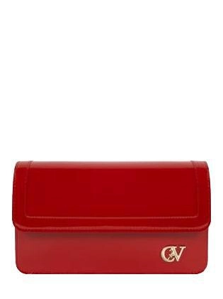 CAVALINHO Iconic 648 Patent Leather Clutch Shoulder Bag - Red