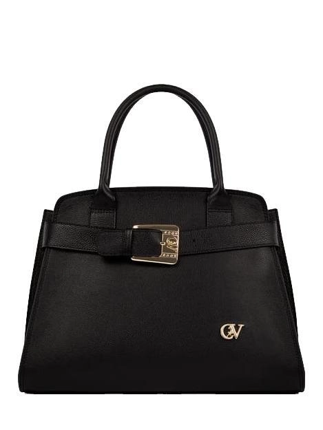 CAVALINHO Signature Cv 633 Leather Handbag - Black