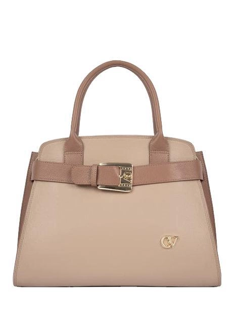 CAVALINHO Signature Cv 633 Leather Handbag - Sand/beige