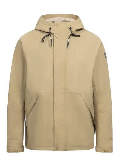 TRESPASS Malcolm Dlx Waterproof Jacket - Camel