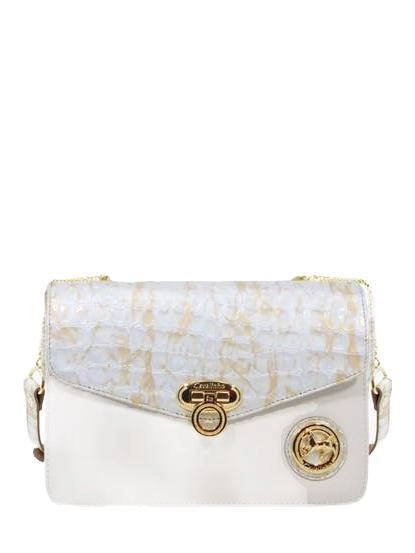 CAVALINHO Mystic Shoulder Bag - Beige/white