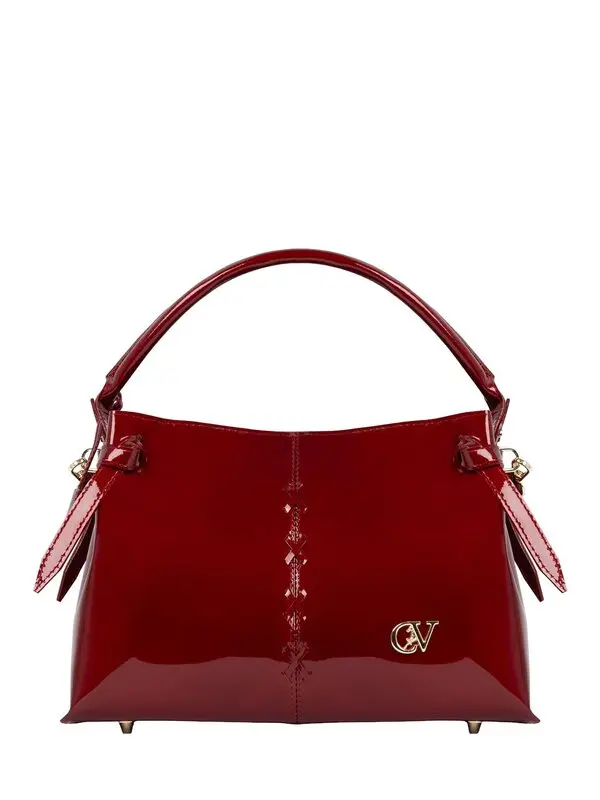 CAVALINHO Midnight Rouge 627 Limited Edition Patent Leather Handbag - Red