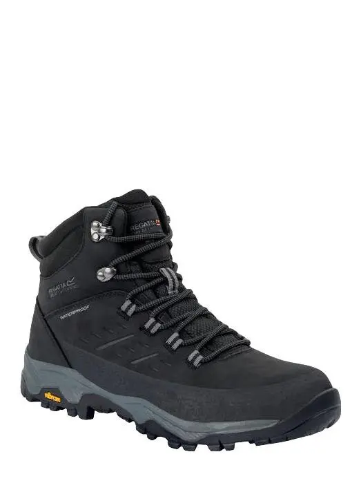 REGATTA Blake Ankle Walking Boots With Vibram Outsole - Black