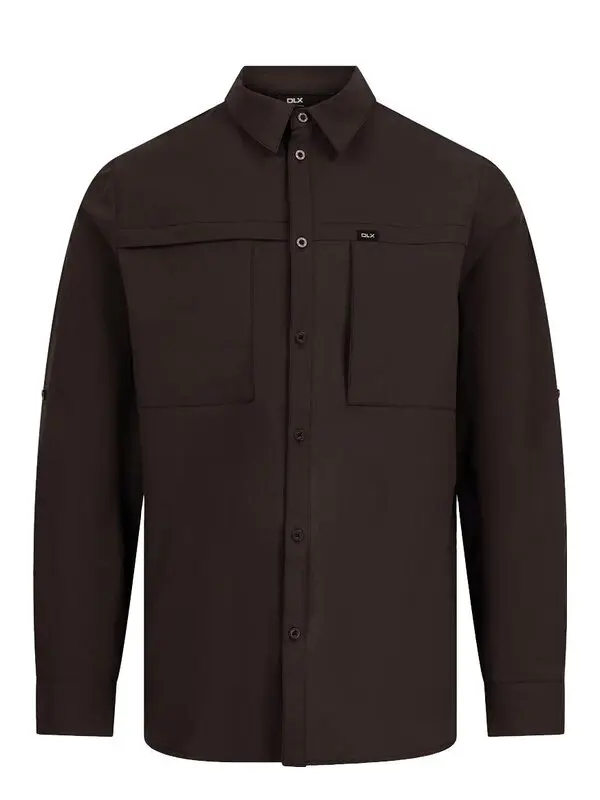 TRESPASS Santiago Dlx Shirt - Dark Grey