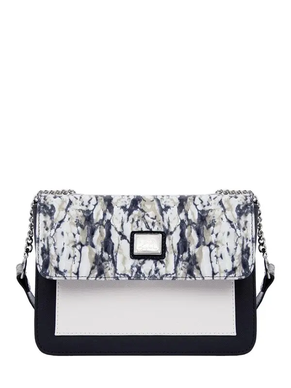 CAVALINHO Acqua Marine Shoulder Bag - Navy/white