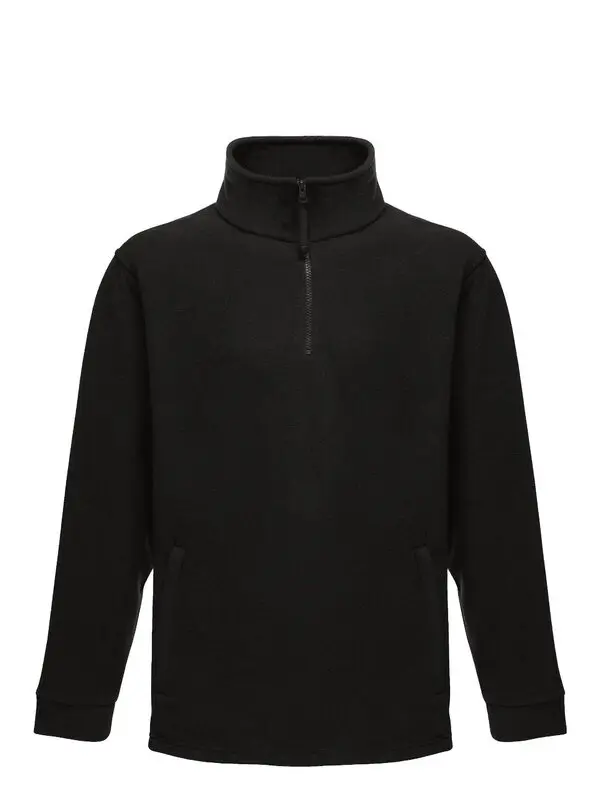 REGATTA Thor Overhead Half Zip Anti-pill Fleece Top - Black