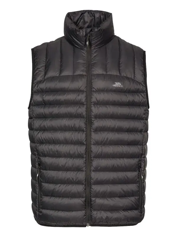 TRESPASS Quilted Down Gilet - Black