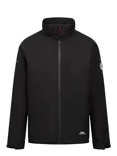 TRESPASS Westford Waterproof Jacket With Hood - Black