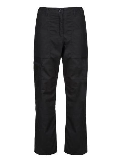 REGATTA Action Trousers With Elasticated Waist And Multi-pocket Design - Black