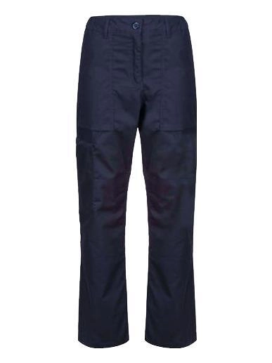 REGATTA Action Trousers With Elasticated Waist And Multi-pocket Design - Navy Blue