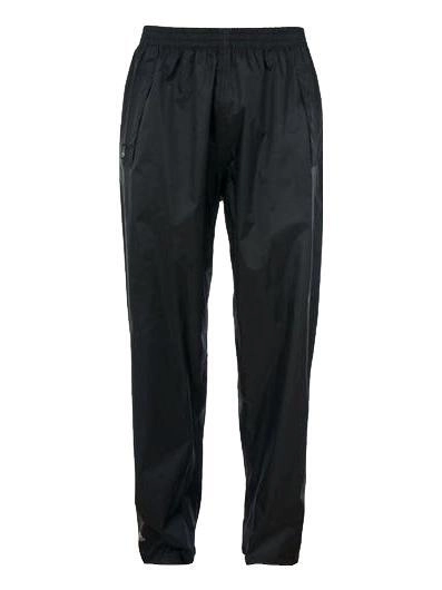 TRESPASS Qikpac Tp75 Packaway Waterproof Trousers - Black