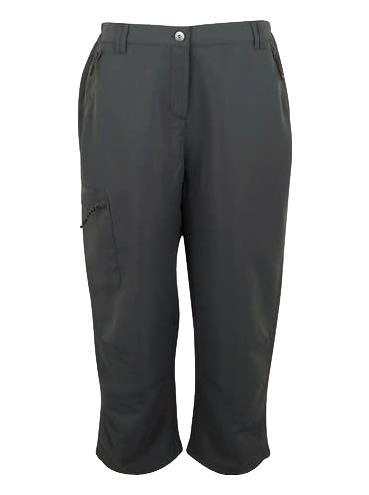 REGATTA Chaska Iii Walking Capri Trousers - Seal Grey