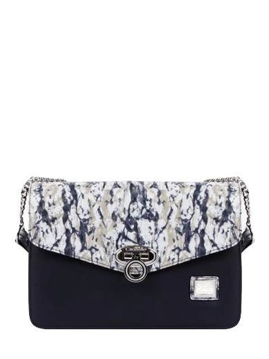 CAVALINHO Acqua Marine Shoulder Bag - Navy/white