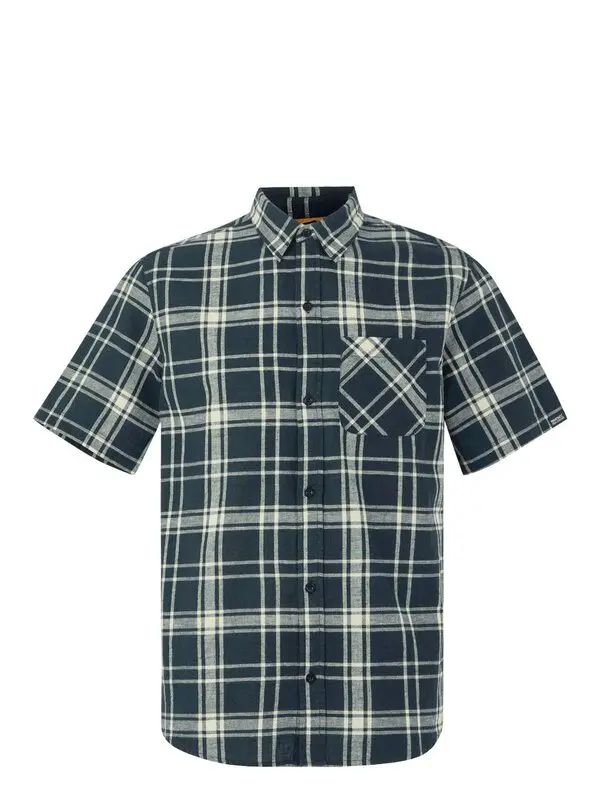 REGATTA Loran Short-sleeved Shirt - Navy