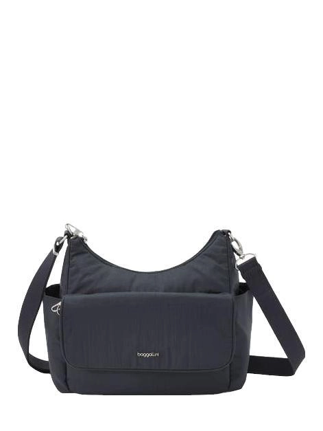 BAGGALLINI Securtex Journey Anti-theft Hobo Bag - French Navy