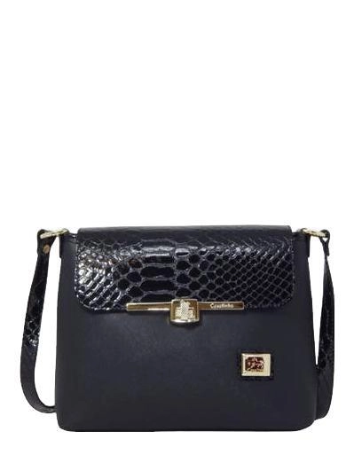 CAVALINHO Cherry Blossom Crossbody Bag - Black