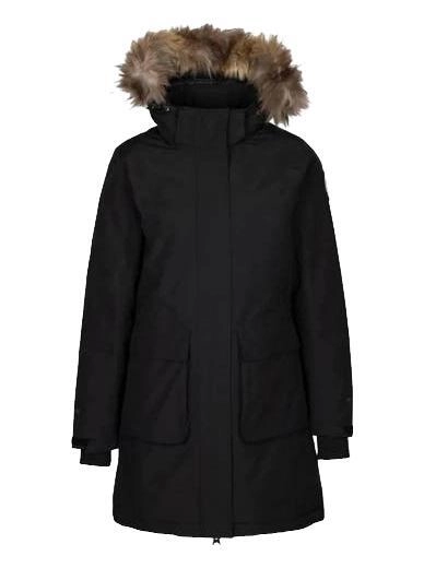 TRESPASS Ellington Dlx Parka Jacket - Black
