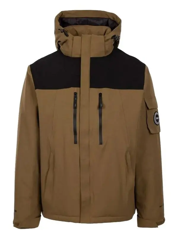 TRESPASS Jenkins Dlx Padded Jacket - Dark Olive