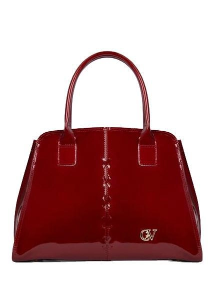 CAVALINHO Limited Edition Patent Leather Handbag - Red