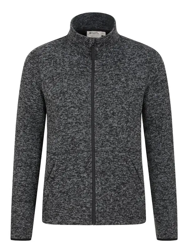 Mountain Warehouse Idris Iii Full Zip Fleece Jacket - Black