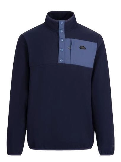 TRESPASS Hosta Fleece Top - Navy