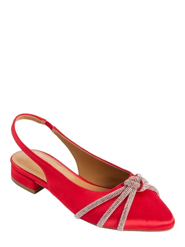 COMFORTVIEW The Evelyn Slingback By - Red